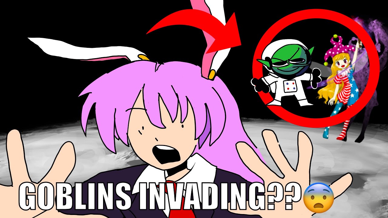 ARE THE MOON GOBLINS???👽🐰 || Touhou Project meme animation || Reisen ...