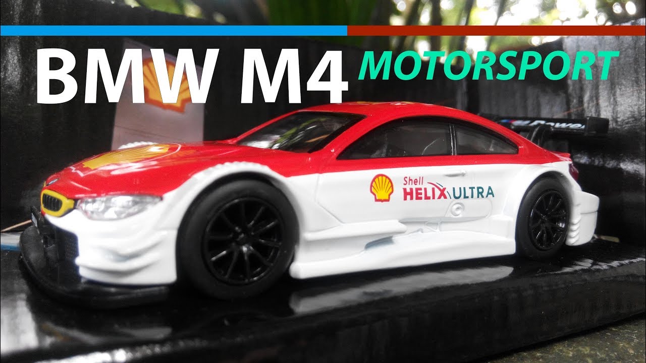 Shell Car Toys-BMW M4 Motorsport-Shell V Power-Mobil mainan - YouTube