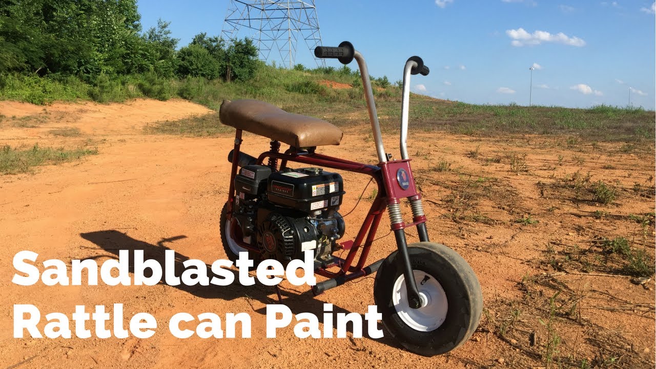 Restoring The Free Mini Bike Properly - YouTube