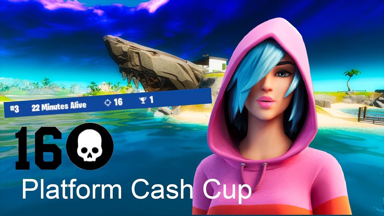 16 Kill Platform Cash Cup Win Gameplay *IT WAS SO EASY,ALL BOTS ...