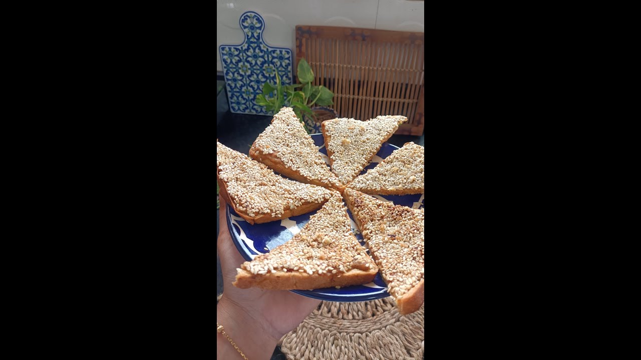 Sesame chicken toast korean street food recipe | Chicken toast | Snacks ...