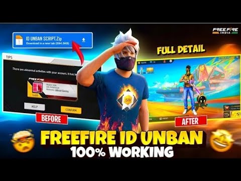 how to recover free fire suspended account | ff suspended id recover ...