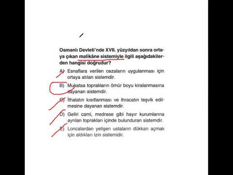 KPSS  Hocawebde Tarih - Osmanlı Kültür ve Uygarlığı Soru Çözümü-1