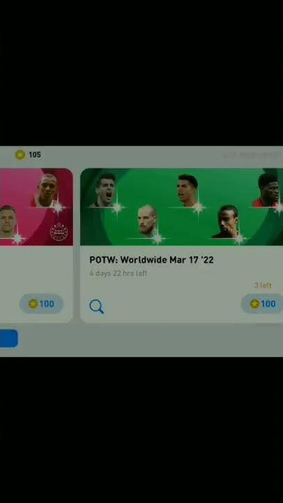 Pes 21 Today Potw Worldwide Featured Cards Featured Card Opening Pes