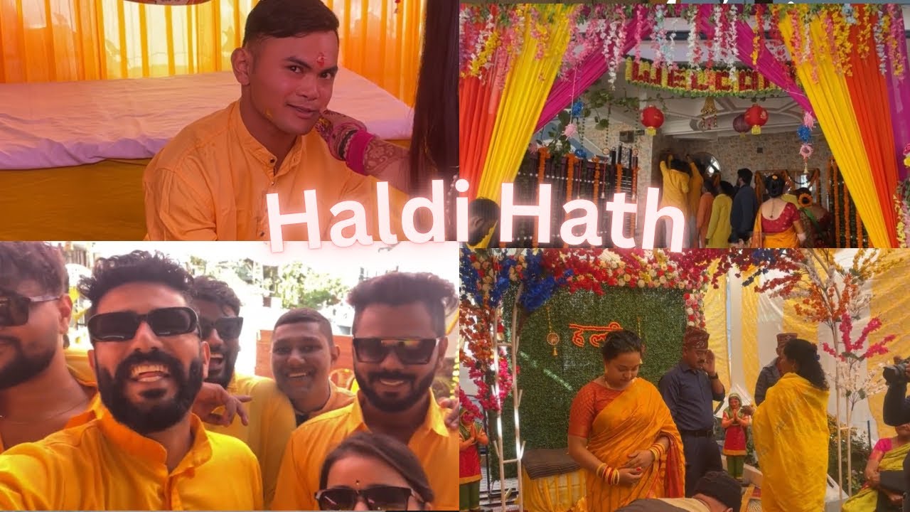 Bhai ki Shadi // Haldi ka din // PART-2 - YouTube