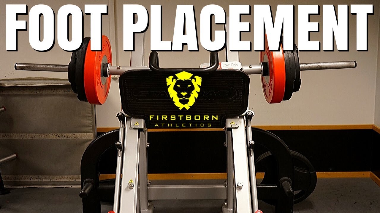 FOOT PLACEMENT ON LEG PRESS - YouTube