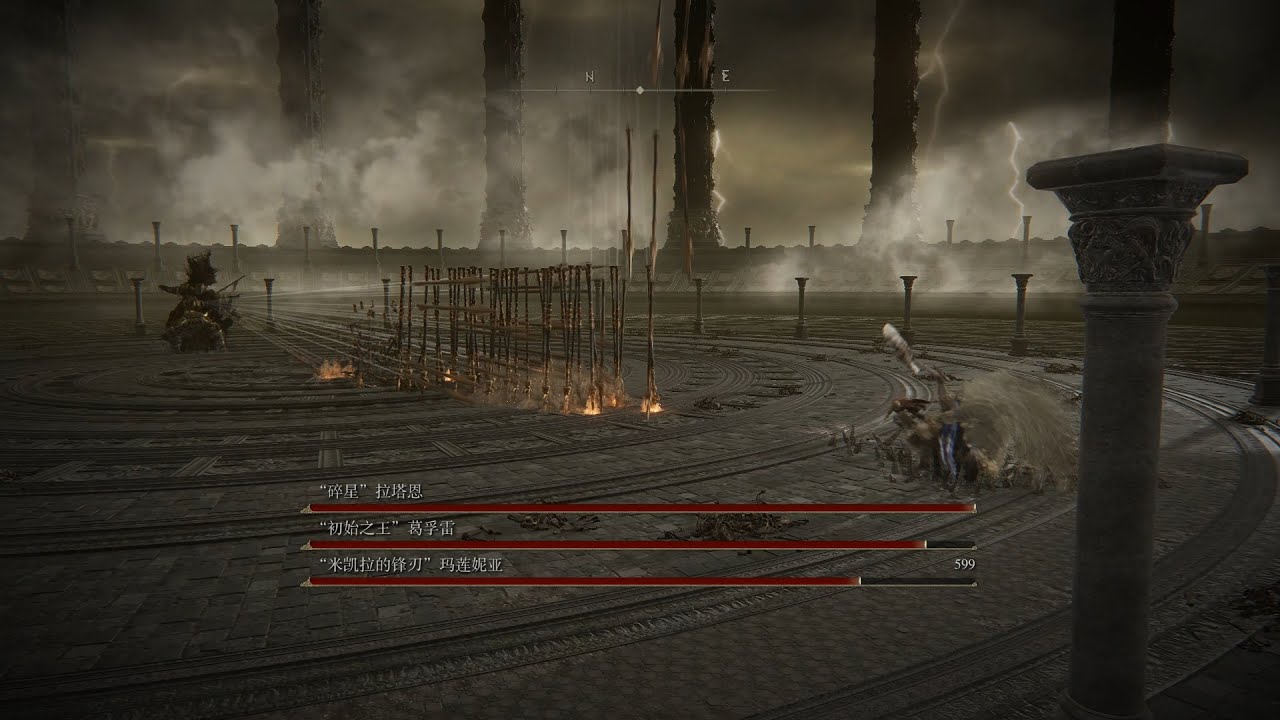 Godfrey Radahn vs Malenia, Goddess of Rot - YouTube