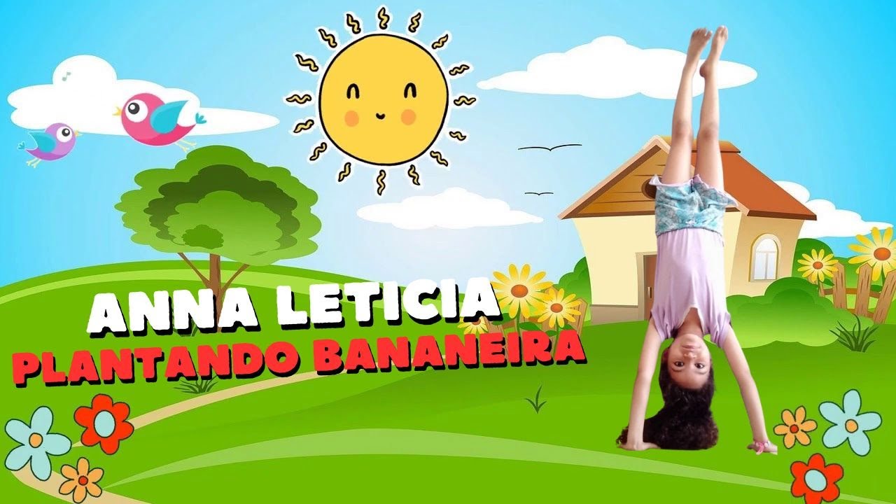 Anna Letícia plantando bananeira vide para criança vamos brincar - YouTube