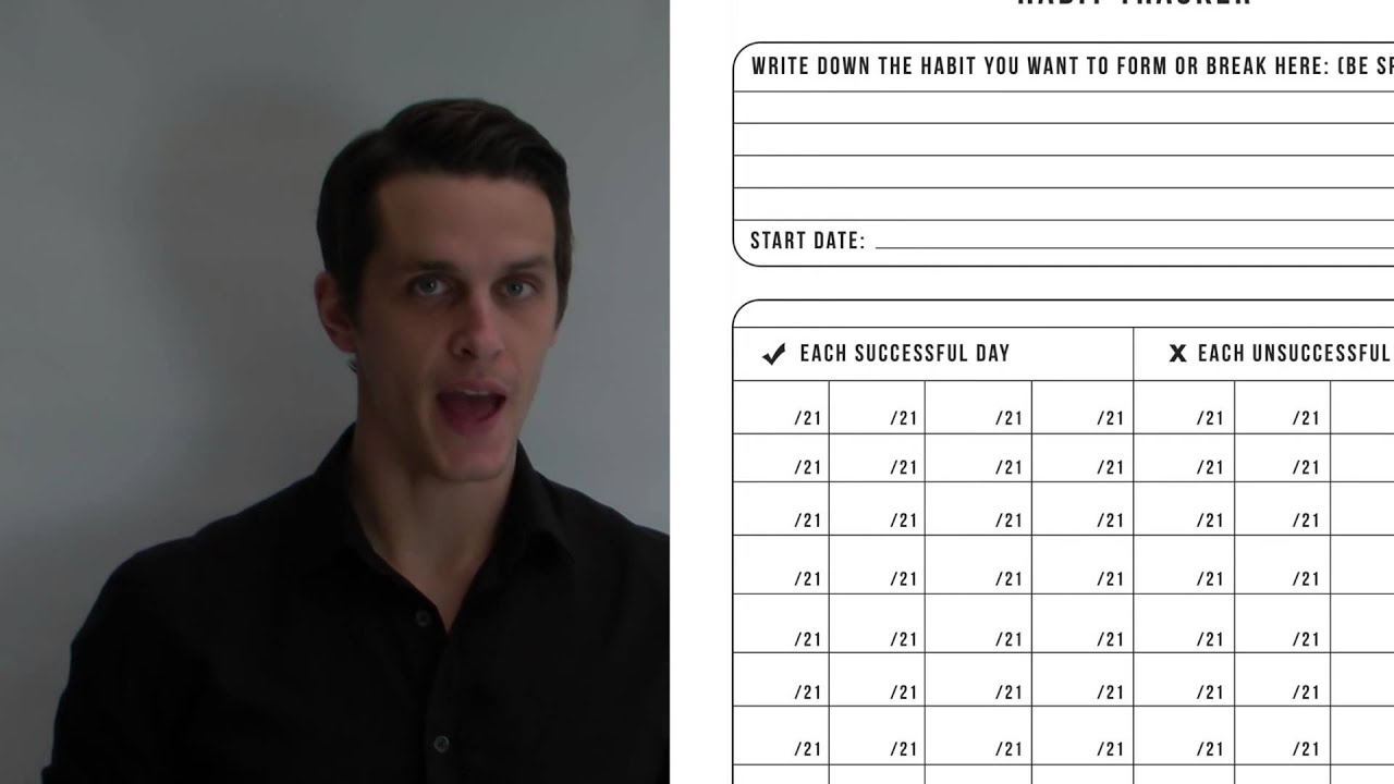 How To Break Bad Habits Quickly! The 21 Day Habit Challenge - YouTube