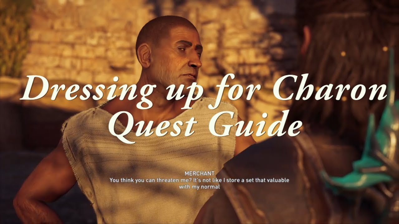 Assassin's Creed Odyssey - Dressing up for Charon Quest Guide - PS4 ...