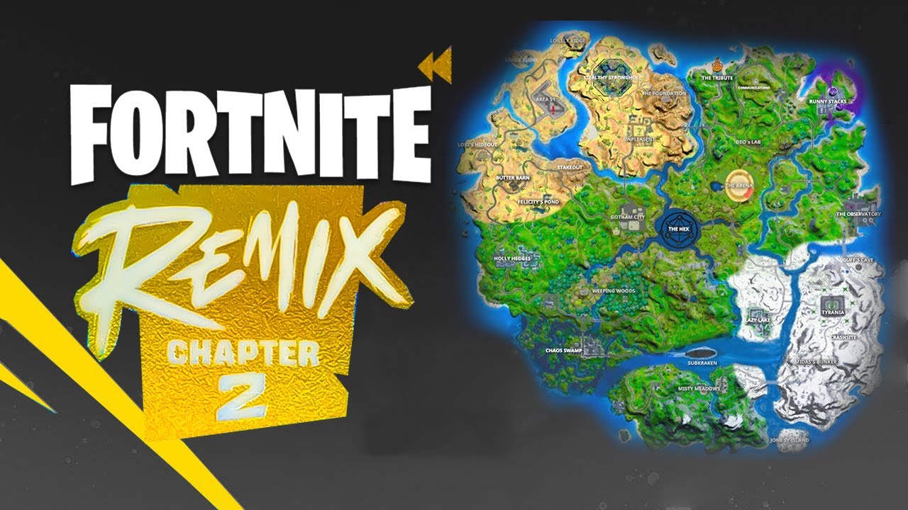 Fortnite REMIX Chapter 2 Battlepass Skins LEAKED! 🤩 - YouTube