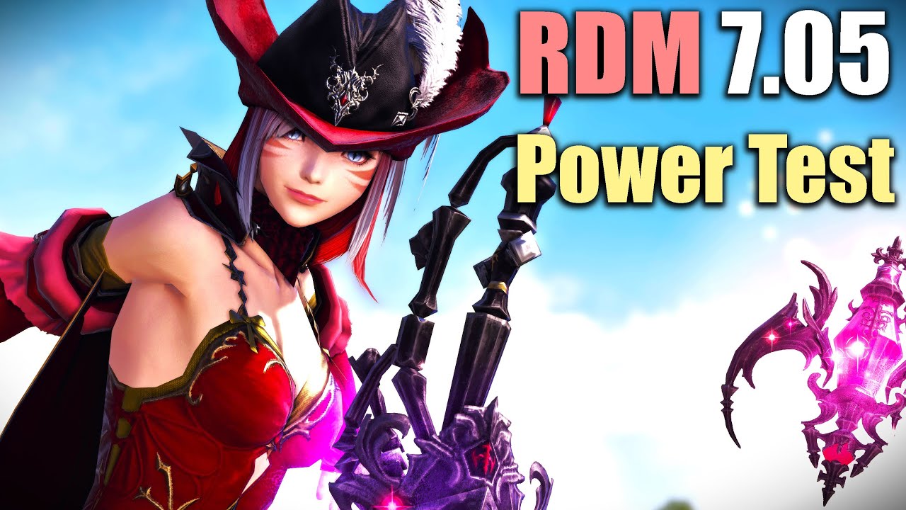 7.05 Red Mage/RDM - Power Test & Rotation - YouTube