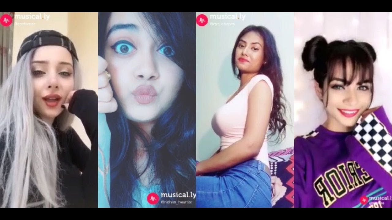 Hot Muahhh Challenge Musically | Super Cute and Hot Musically Girls ...