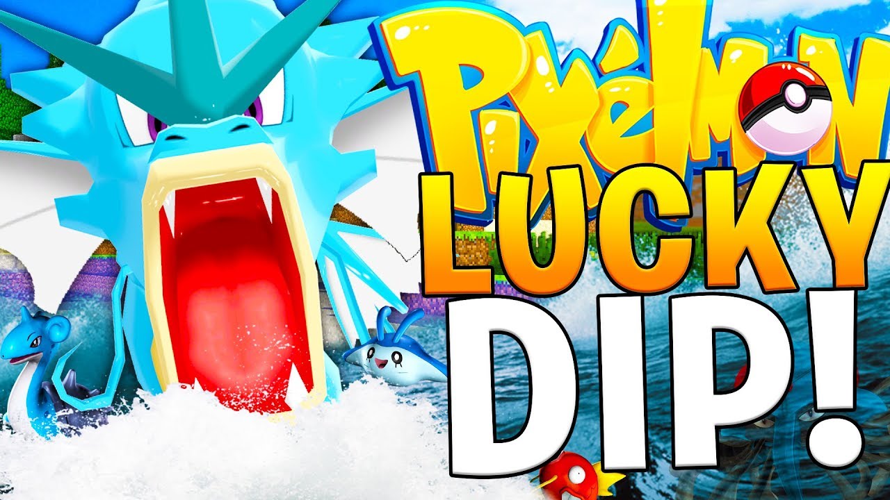 OVERPOWERED LEGENDARY POKEMON LUCKY DIP CHALLENGE - MODDED MINECRAFT ...