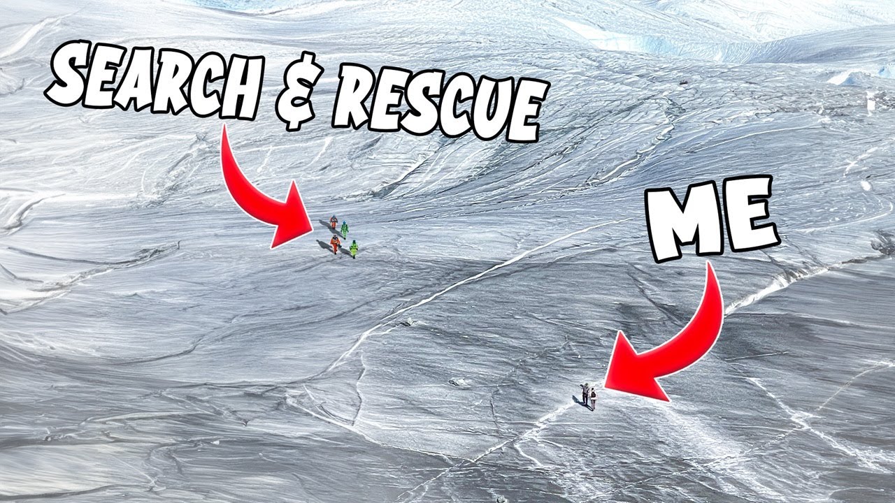 Stranded On A Glacier In Alaska - YouTube