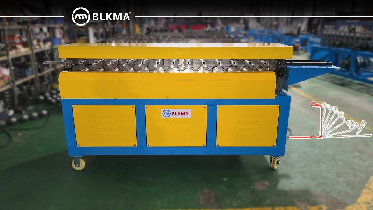 BLKMA Duct TDF/TDC flange machine / TDC profile machine / Air duct ...