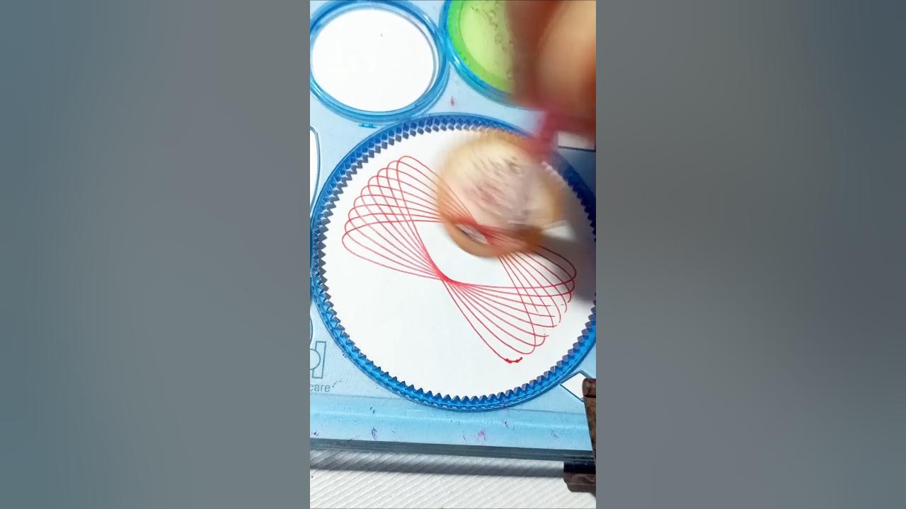 👁️👀 What dose the pattern look like ???#shorts #shortvideo #spirograph ...