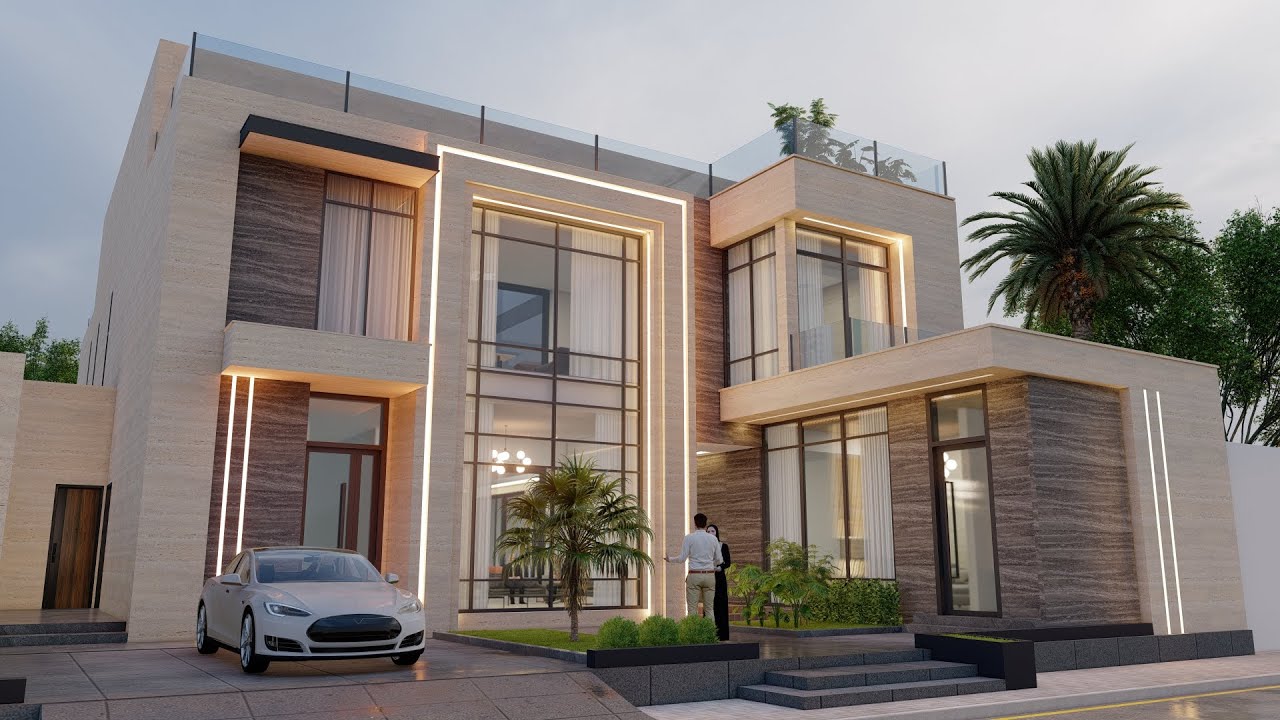 MODERN HOUSE | HOME TOUR | Trending Modern house design 2023 - YouTube