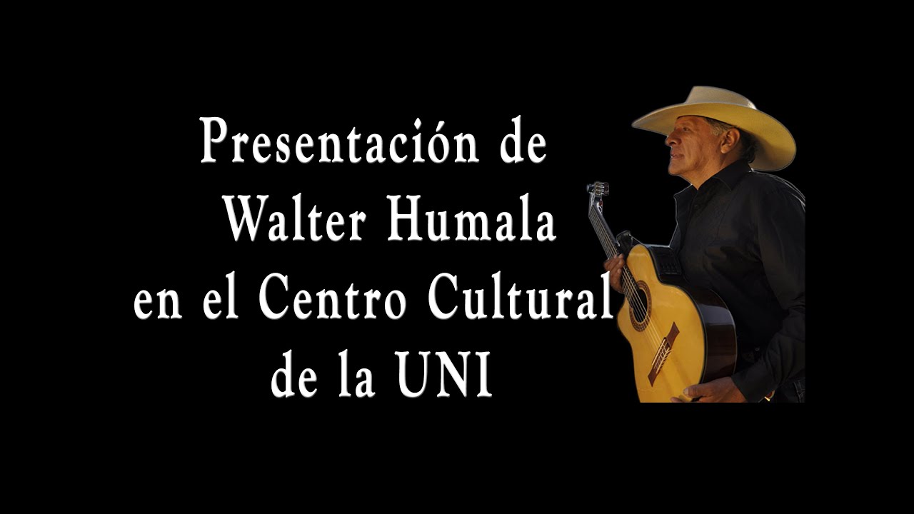 Walter Humala en el FOLKUNI - YouTube