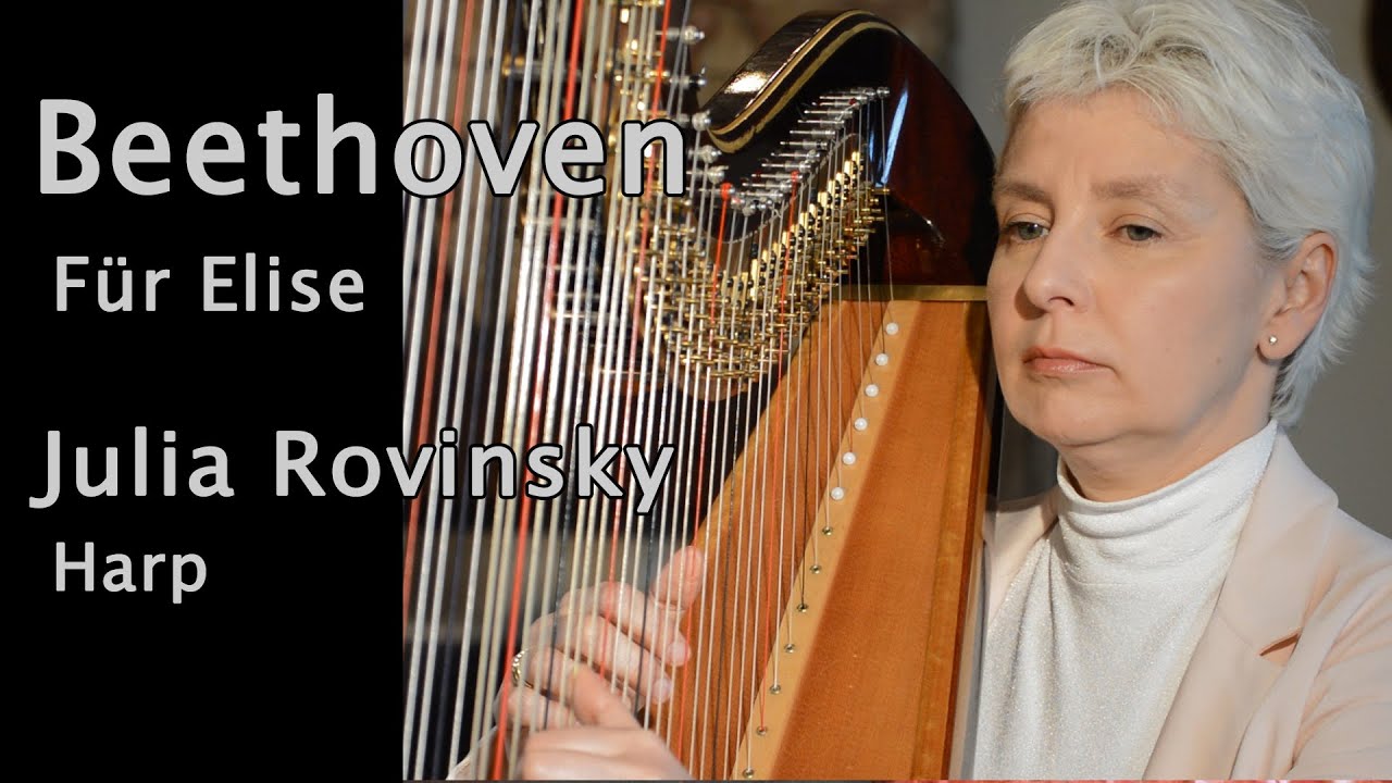 Beethoven Fur Elise Julia Rovinsky Harp Arrangement #harp # ...