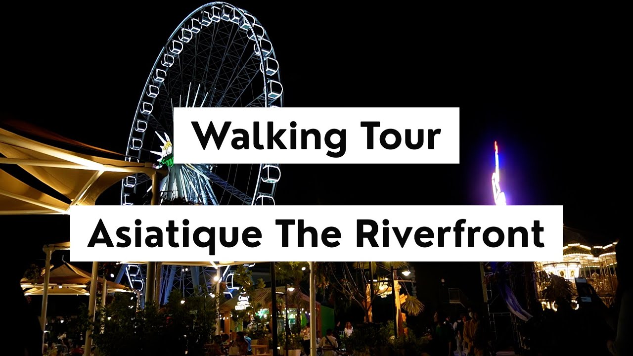 Unlock the flavors of Bangkok: Halal food tour at Asiatique the Riverfront | Walking Tour - YouTube