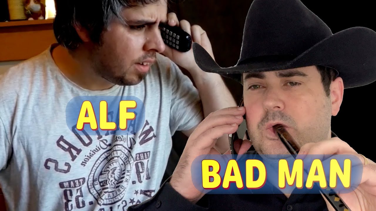 Bad Man Calls his Friend Alf - YouTube