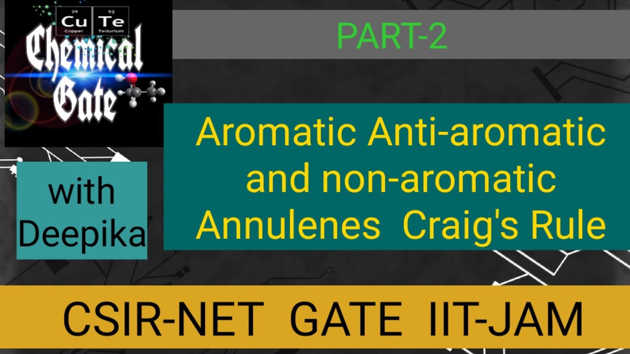 How to identify aromaticity of annulenes.Craig's rule of aromaticity ...
