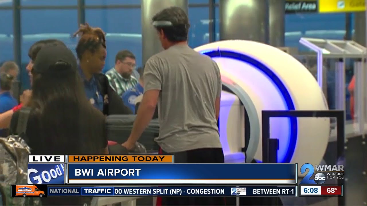 BWI testing out new 3-D scanner that lets TSA see inside your luggage ...