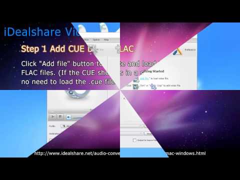 Cue Splitter Mac - Split APE, FLAC, WAV, MP3 on Mac OS X Mavericks