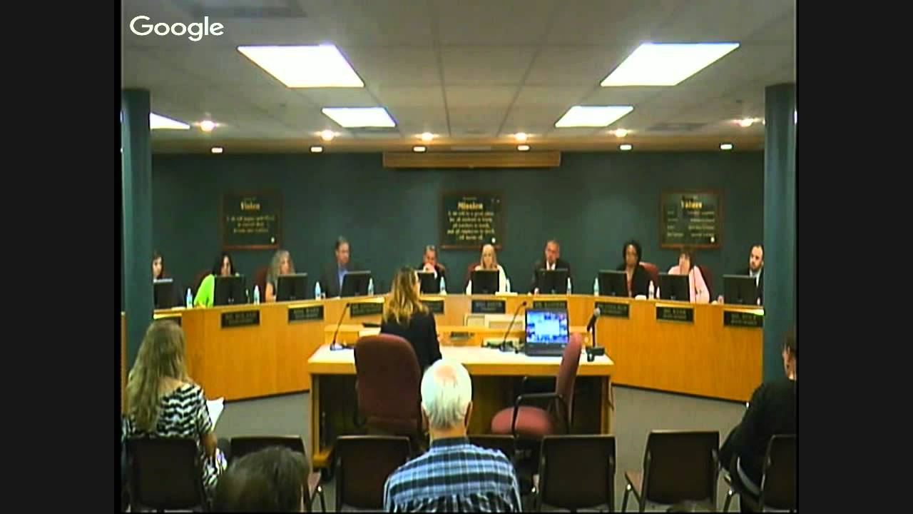 School District U-46 Board of Education meeting Sept. 14 2015 - YouTube