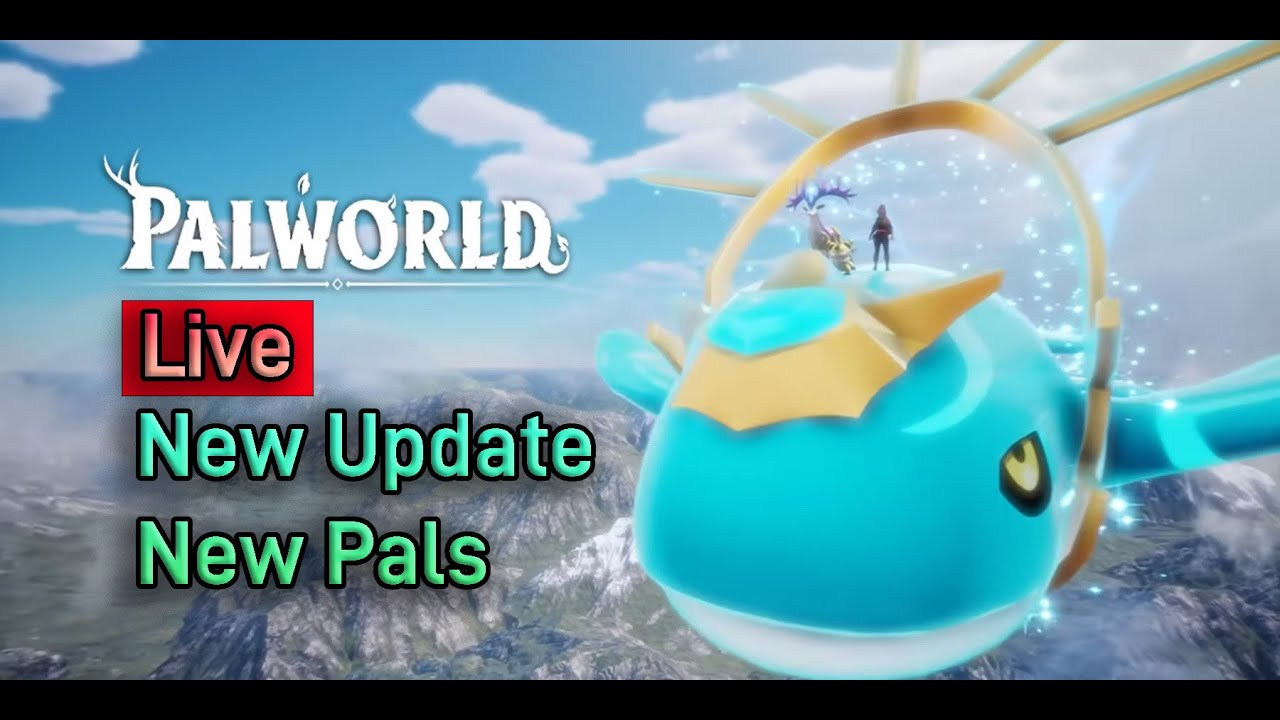 Capturing New Pals In Palworld || Live - YouTube