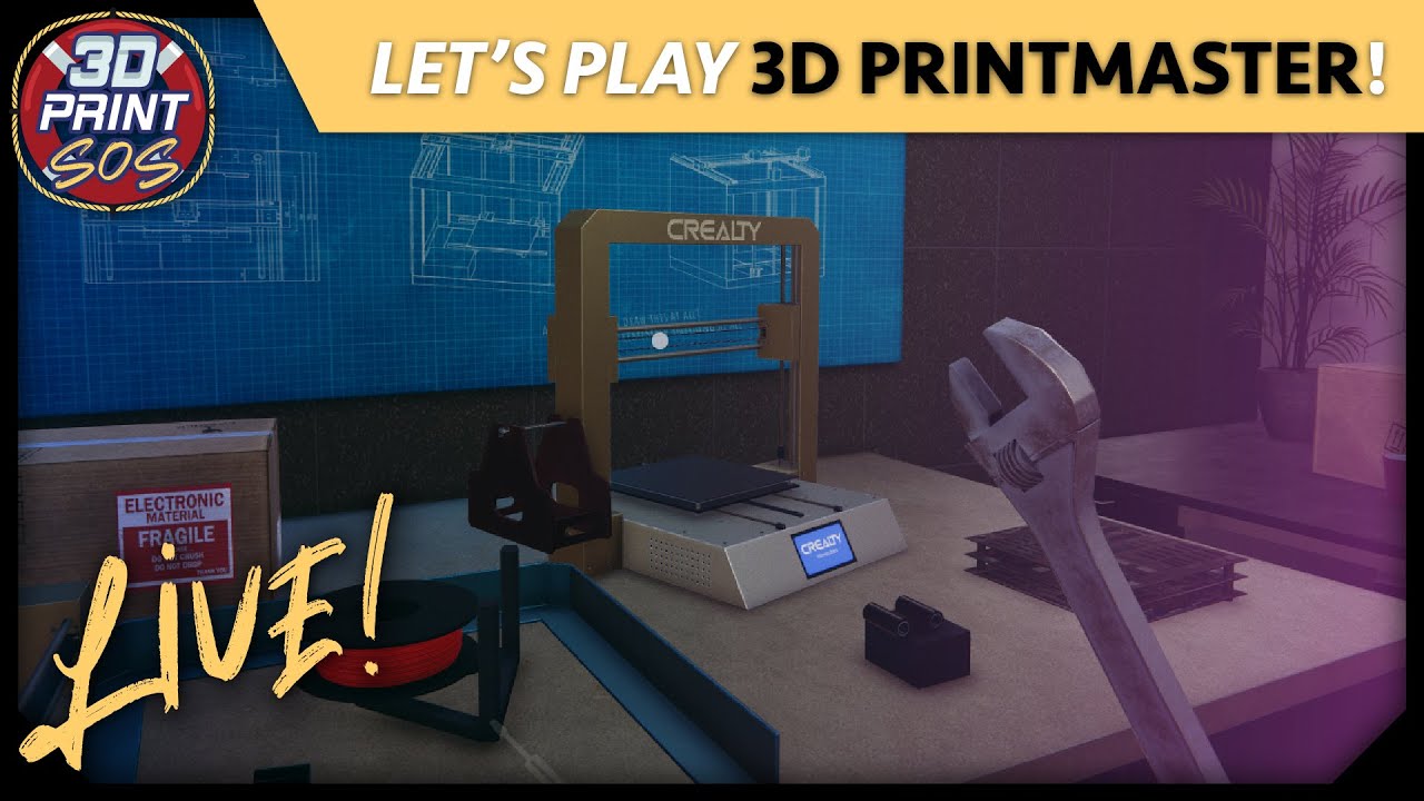 Let's Play - 3D PrintMaster Simulator - YouTube