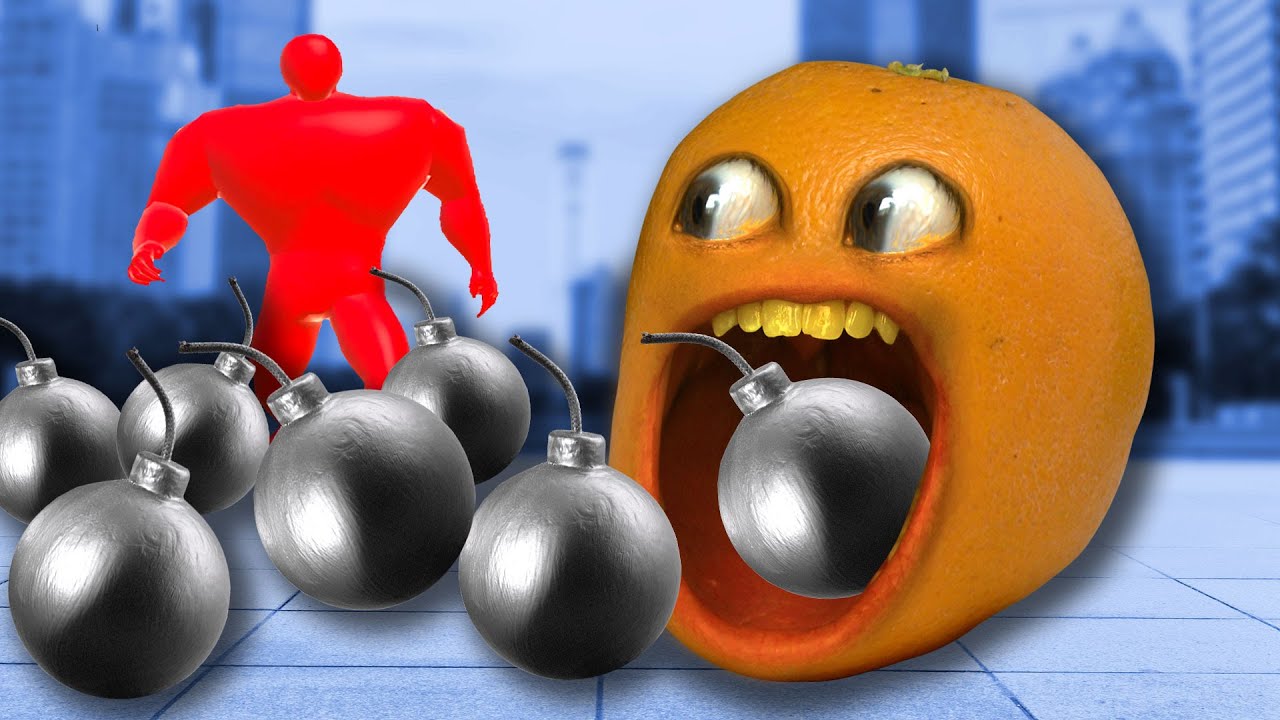 EATING BOMBS and spitting them at a giant evil red dude!! (Attack Hole ...