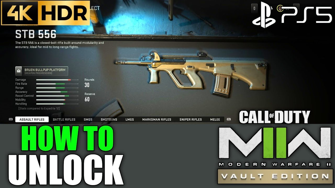 How to Unlock STB 556 MW2 | How to Get STB 556 MW2 | MW2 STB 556 | COD ...