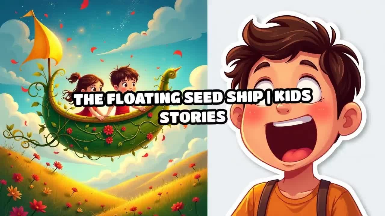 The Floating Seed Ship | Kids Stories - YouTube