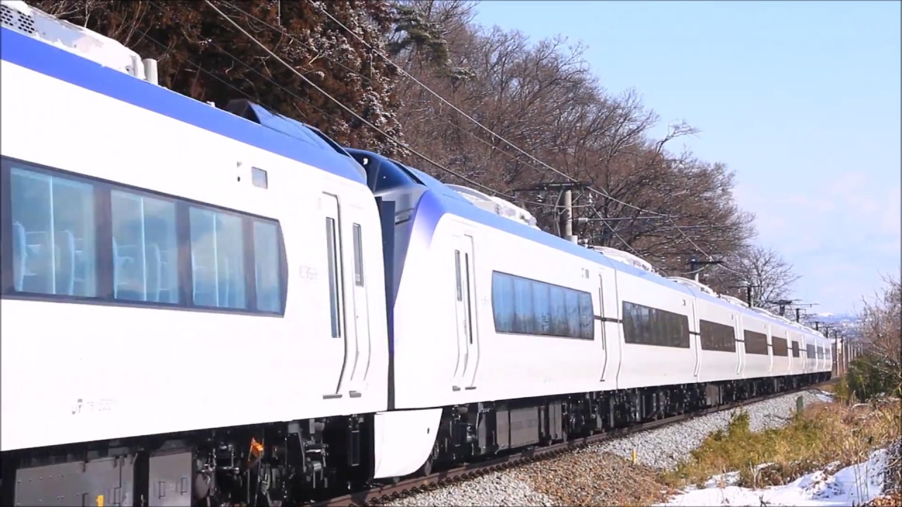 E353系S103編成+S203編成回送 - YouTube