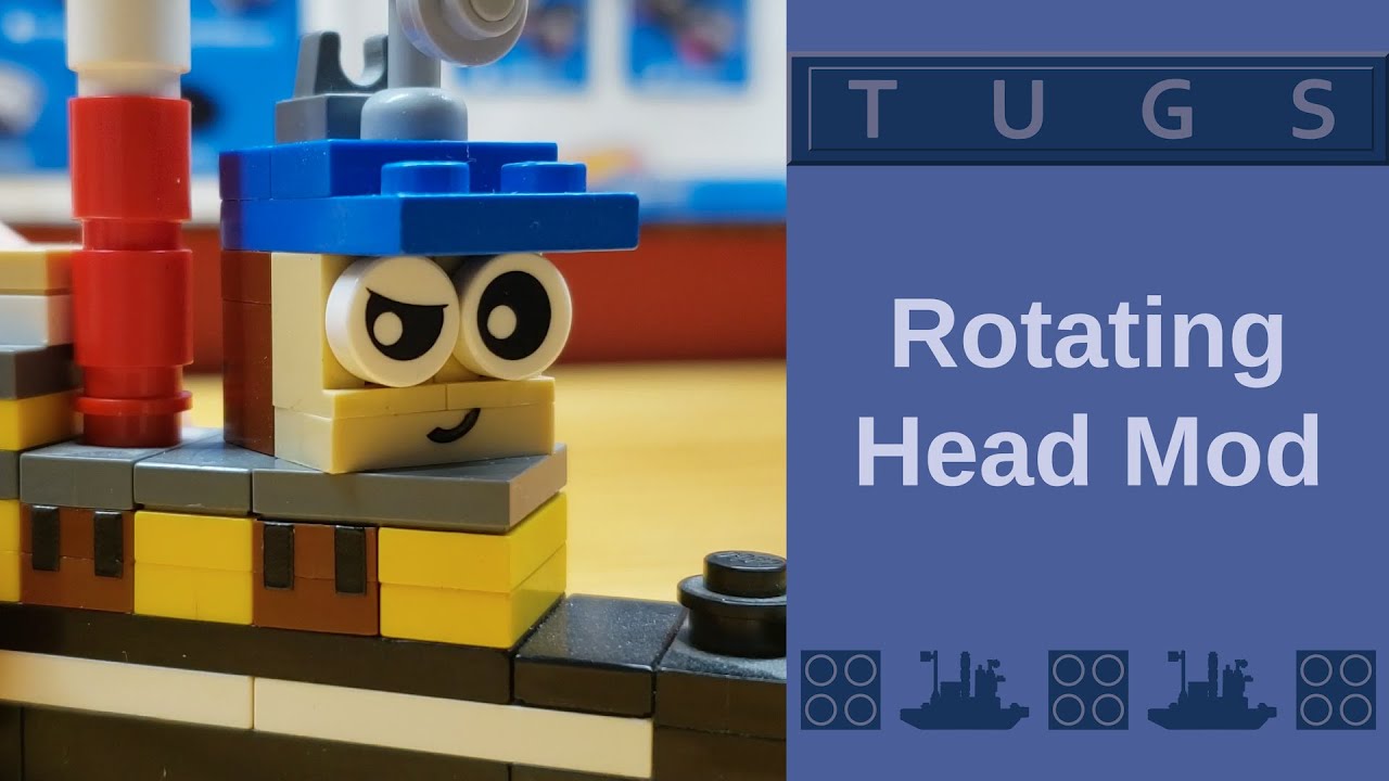 LEGO TUGS: Rotating Head Mod - YouTube