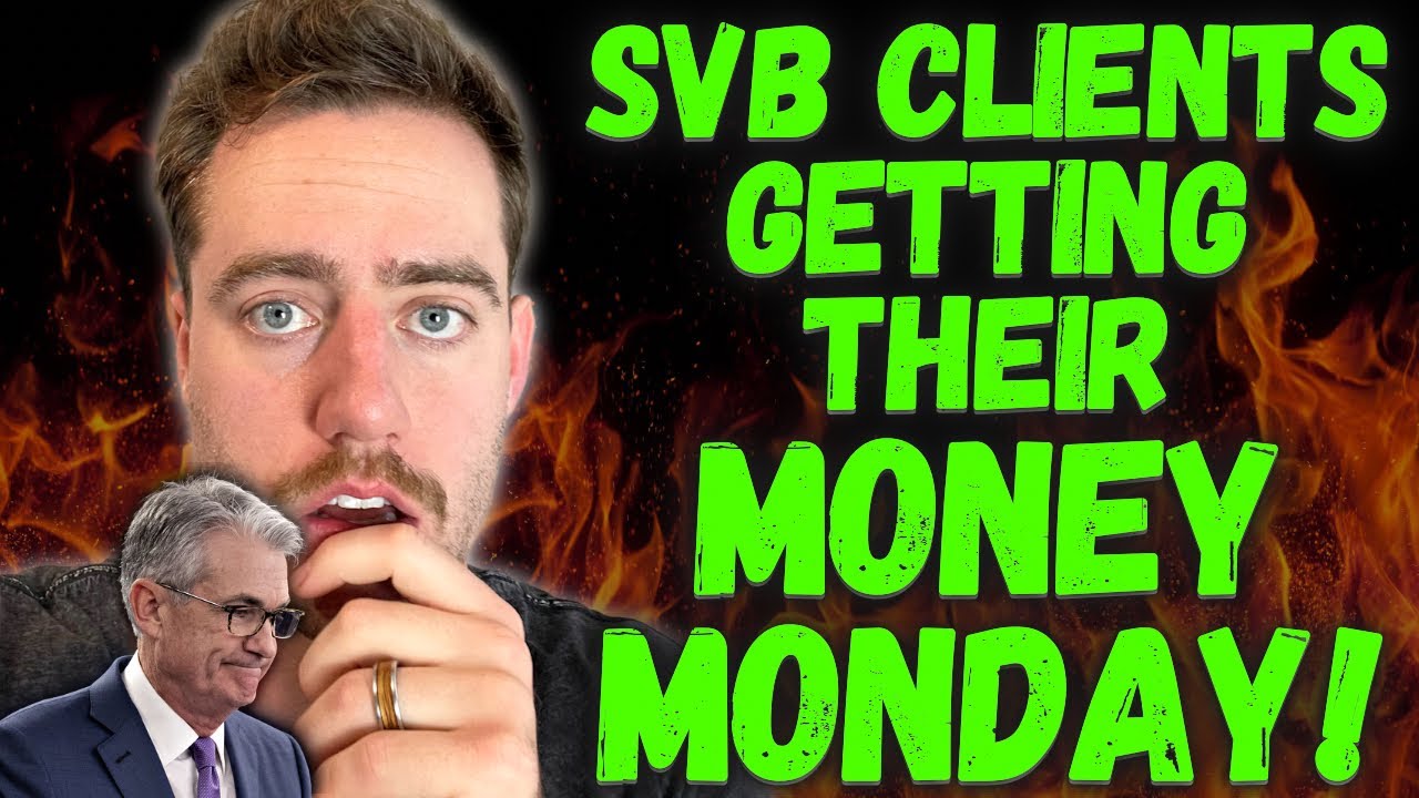 SVB CLIENTS GETTING ALL THEIR MONEY MONDAY! CRYPTO EXPLODING! - YouTube