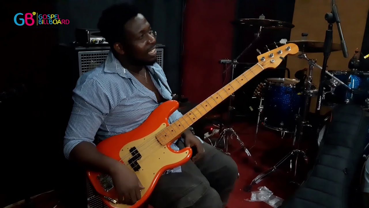 Bright Osei Talks About His Fender Bass Guitar - YouTube
