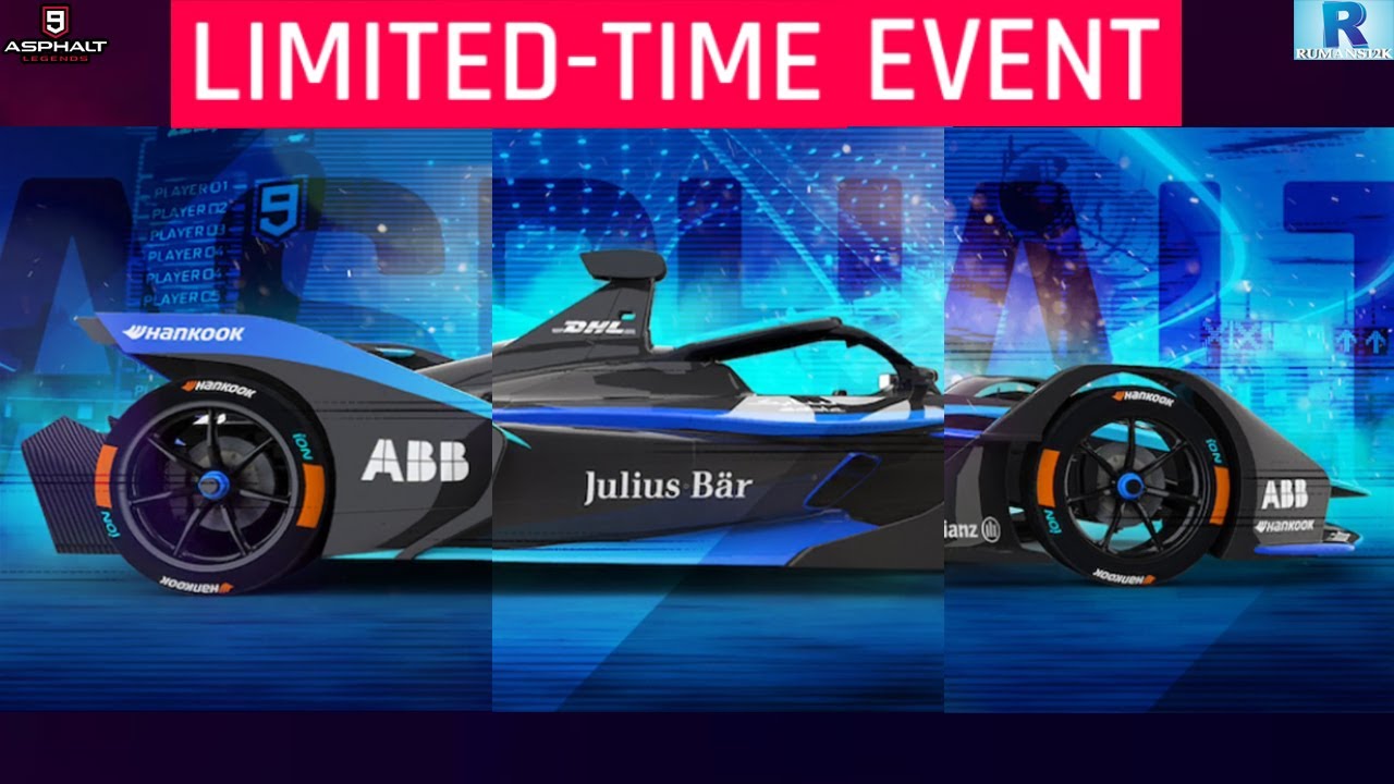 ASPHALT 9 FORMULA E GEN2 EVENT TODAY | ASPHALT 9 LIMITED TIME EVENT ...