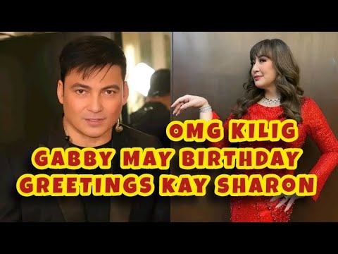 OMG SHARON CUNETA MAY BIRTHDAY GREETINGS KAY SHARON CUNETA - YouTube
