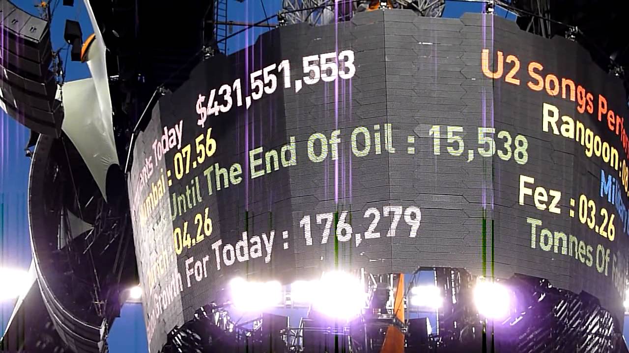 U2 - Denver - 2011-05-21 - Pre-show Video - YouTube