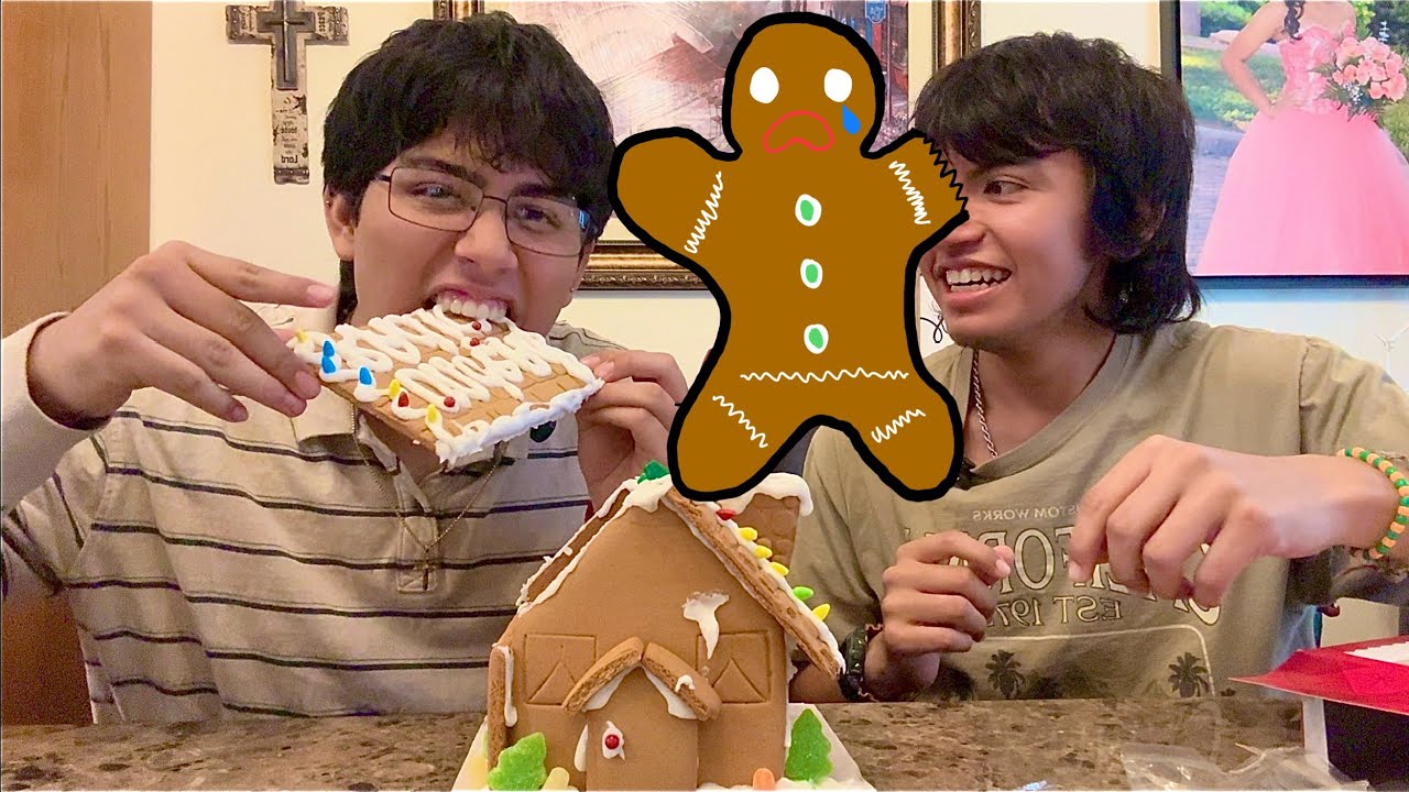 How to make a gingerbread TRAP house - YouTube
