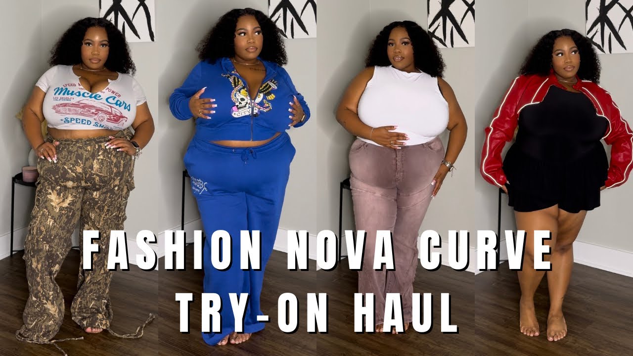 KEN-MAS DAY 6: FASHION NOVA PLUS SIZE WINTER HAUL 🎀 ️ - YouTube