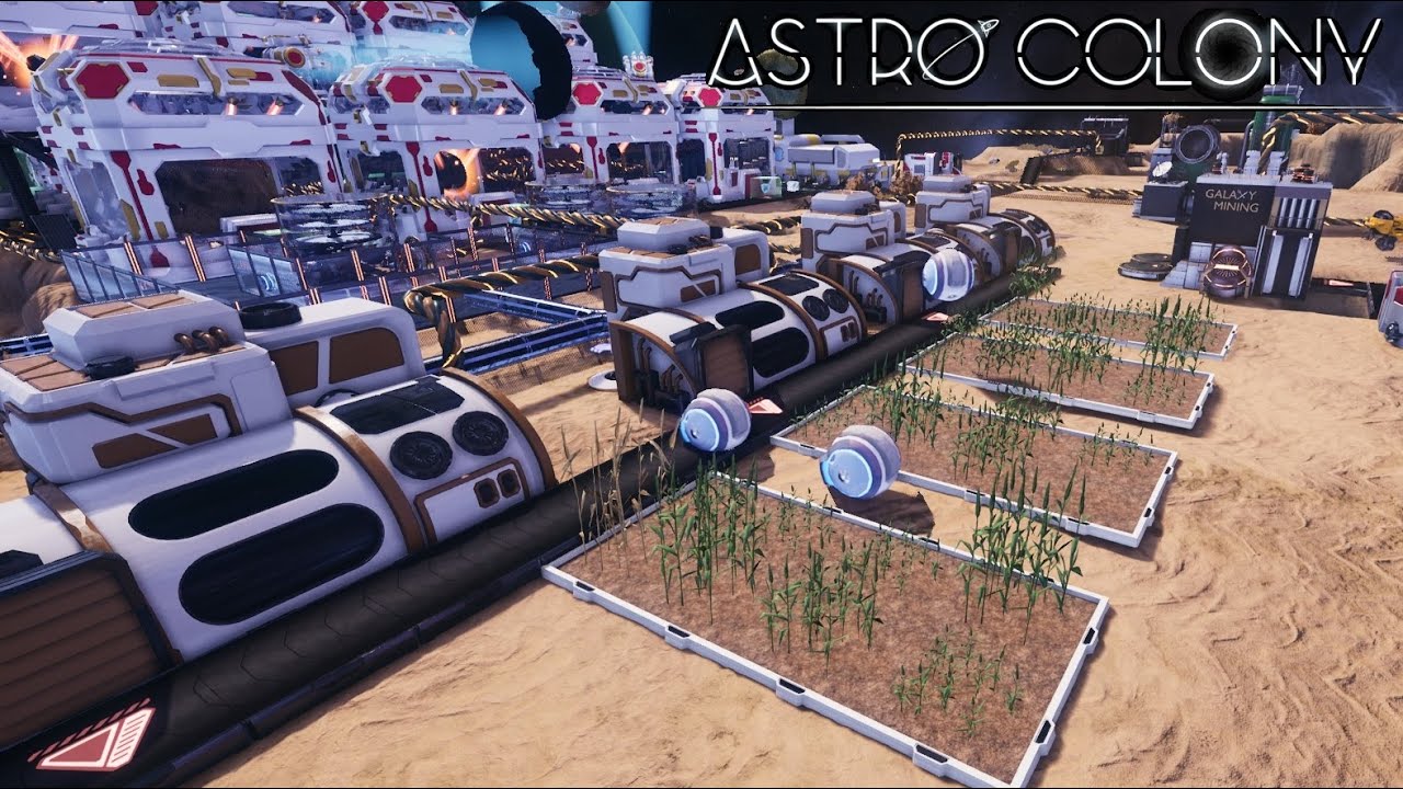 Farming To Better Astronaut Food ~ Astro Colony - YouTube