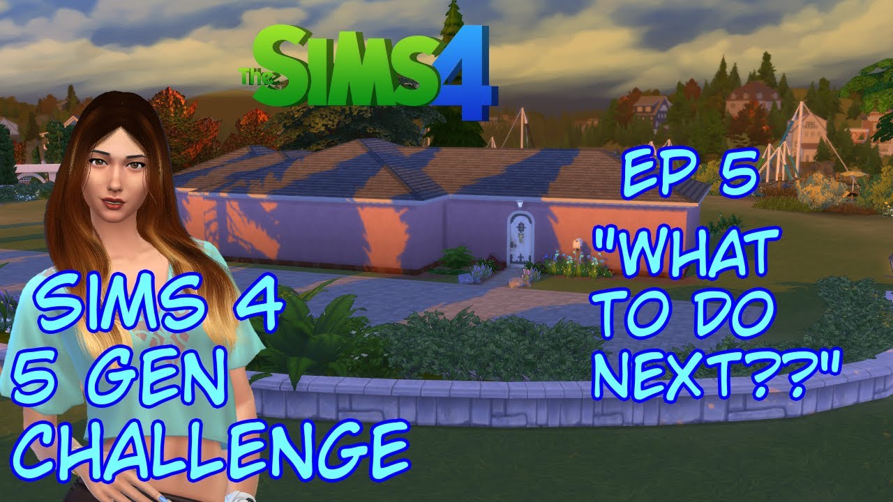 Sims 4 5 Generations Challenge 2022 Edition Part 5 - YouTube
