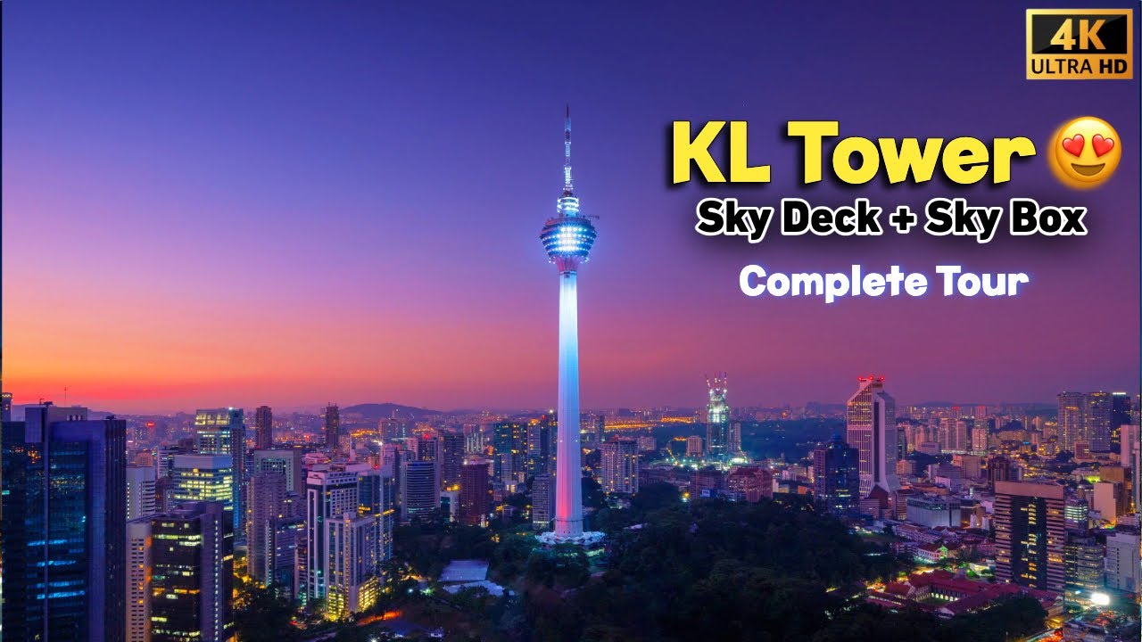 EP 6 KL Tower SKY DECK + SKY BOX Tour - Kuala Lumpur Malaysia Trip ...