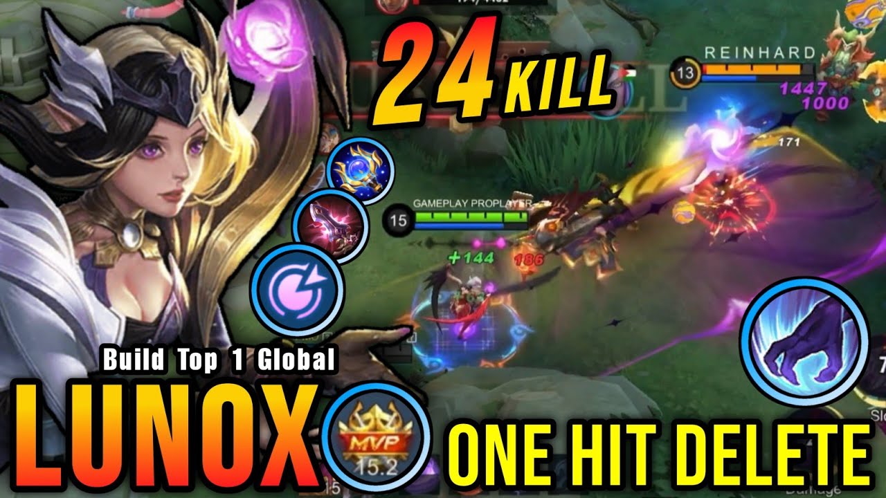 24 Kills!! Lunox Jungler is Finally Back On META (ONE HIT DELETE ...