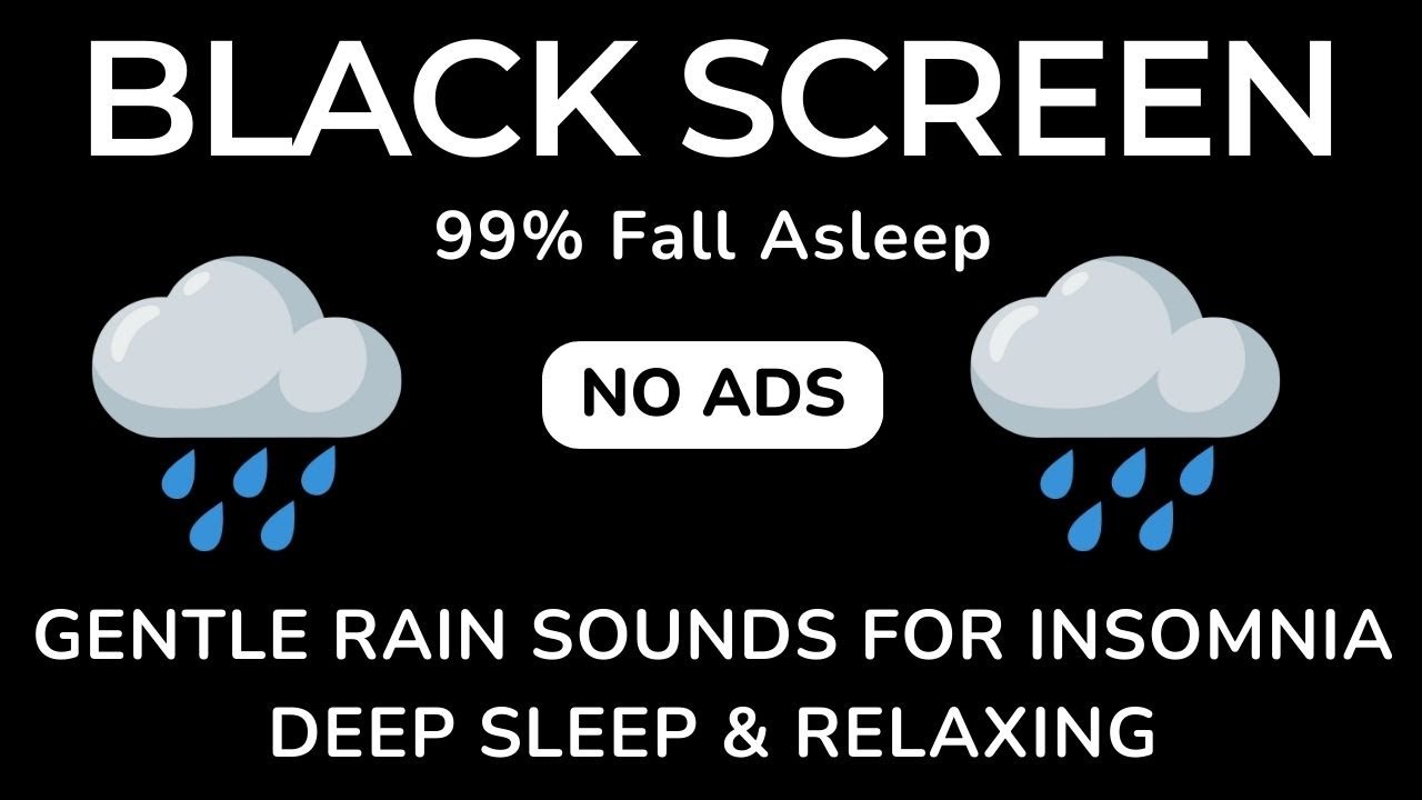 Heavy Rain and Thunder Sounds for Sleeping - Peaceful Sleep Rain ...
