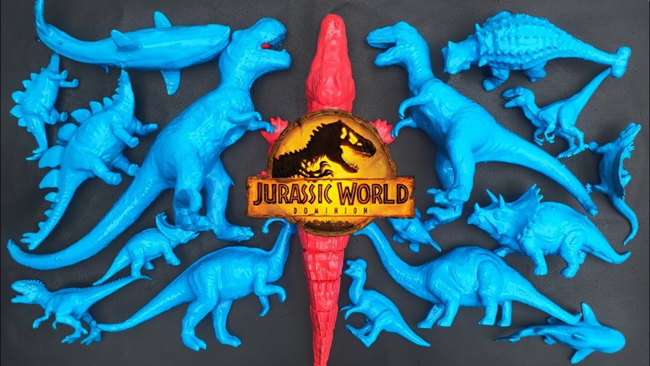 Dinosaurus Jurassic World Dominion🦕 Velociraptor, Allosaurus, T-rex ...